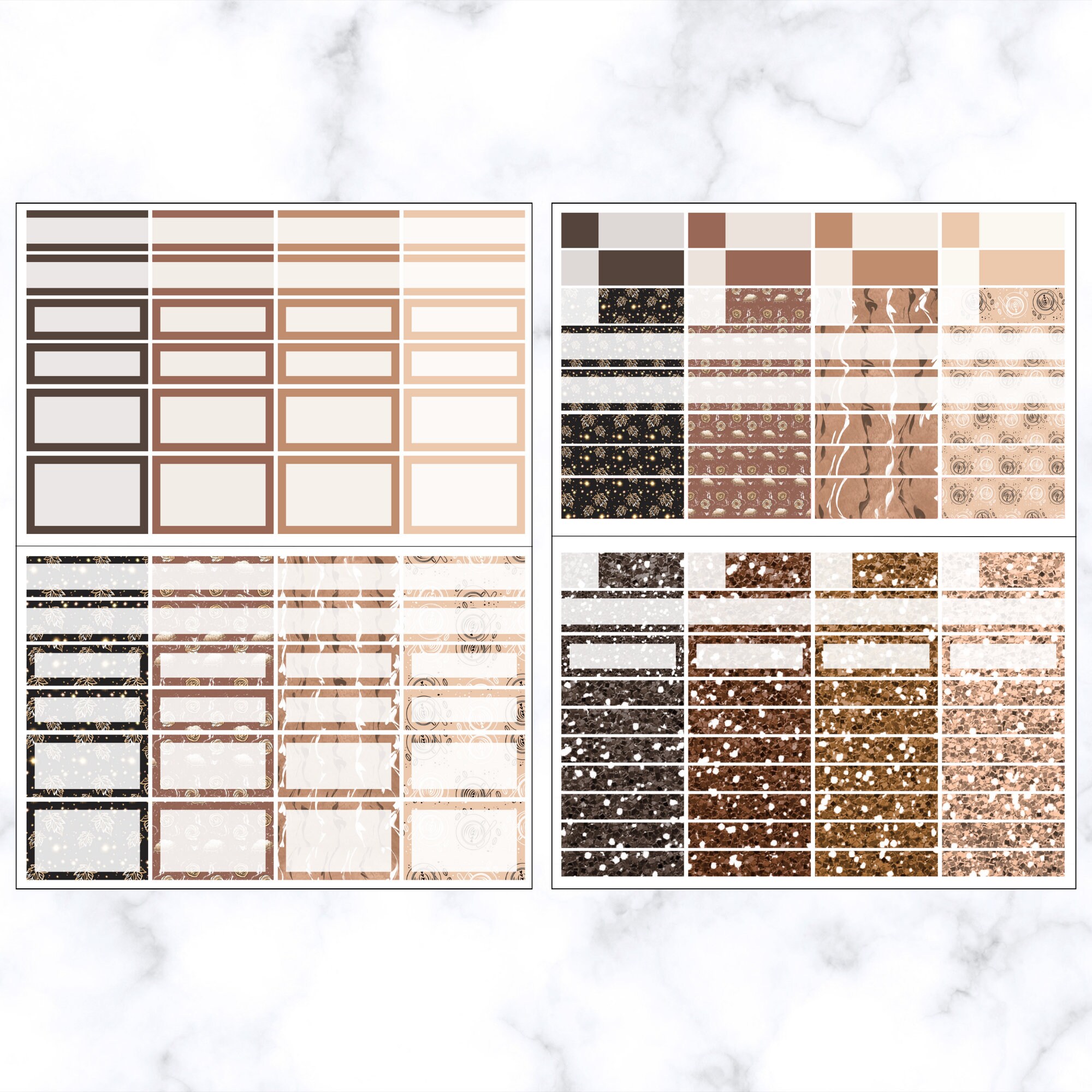 Printable Weekly Sticker Kit Printable Planner Sticker Kit Digital ...