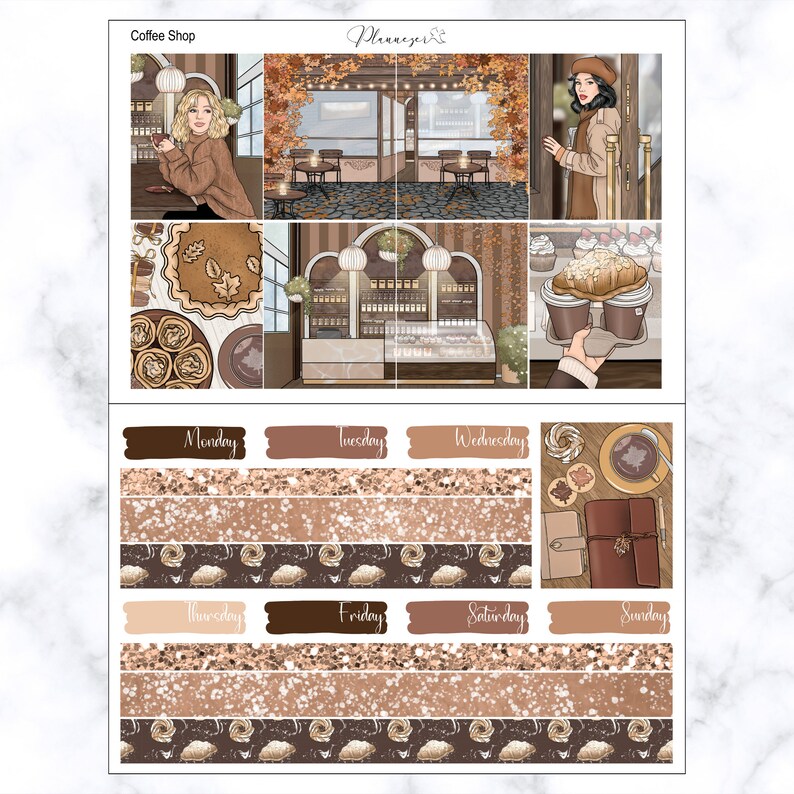 Printable Weekly Sticker Kit Printable Planner Sticker Kit Digital ...