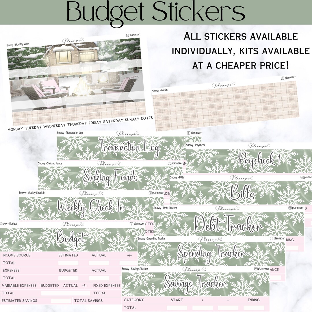 Budget Kit Monthly Budget Budget Planner Business Budget Budget ...