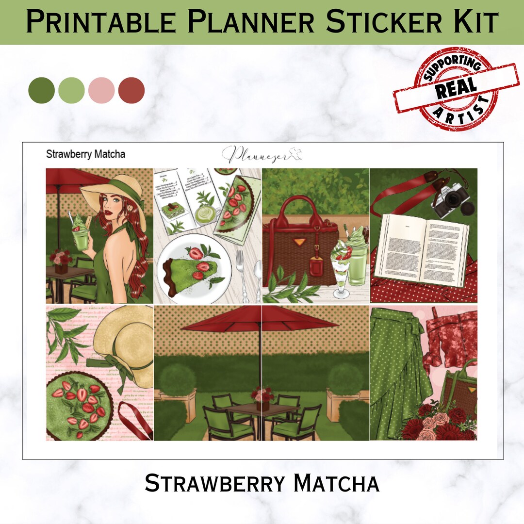 Printable Weekly Sticker Kit | Printable Planner Sticker Kit | Digital ...