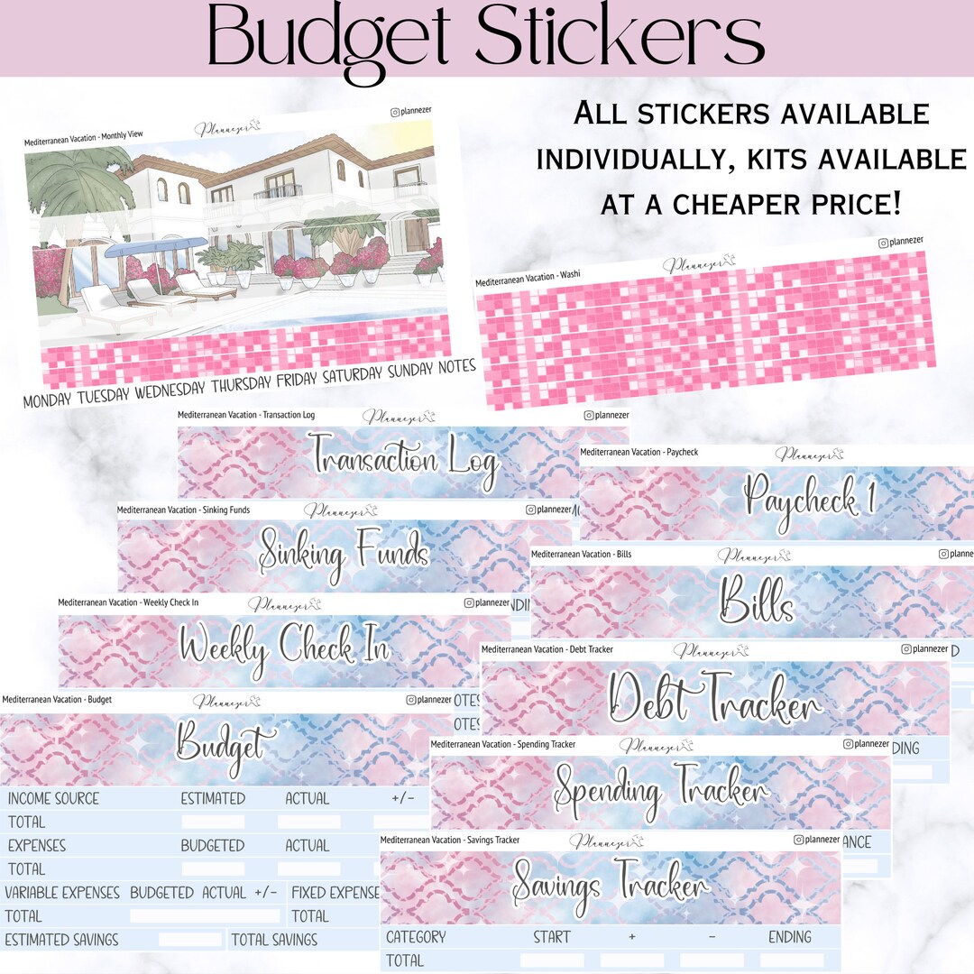 Budget Kit | Monthly Budget | Budget Planner | Business Budget | Budget ...