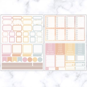 Printable Weekly Sticker Kit | Printable Planner Sticker Kit | Digital ...