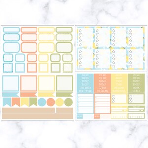 Printable Weekly Sticker Kit | Printable Planner Sticker Kit | Digital ...