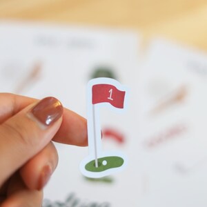 Golf Series Sticker Sheet | Planner Journal Sticker - Etsy