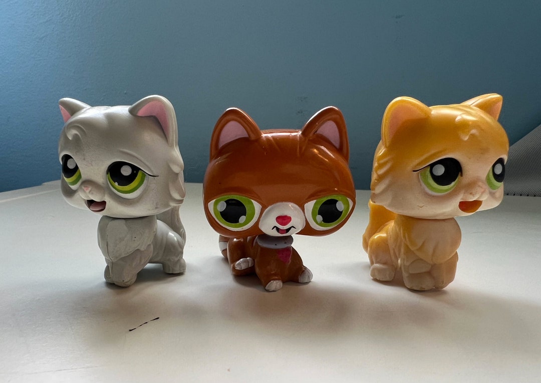 Littlest Pet Shop- Magic Motion Cats and Cake Topper- Pick Your ...