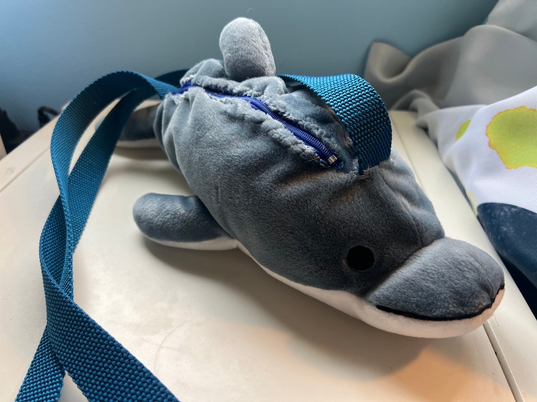 Dolphin Purse Bag Custom Dolphin Plush Handbag Purse - Etsy