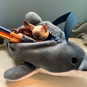 Dolphin Purse Bag Custom Dolphin Plush Handbag Purse - Etsy