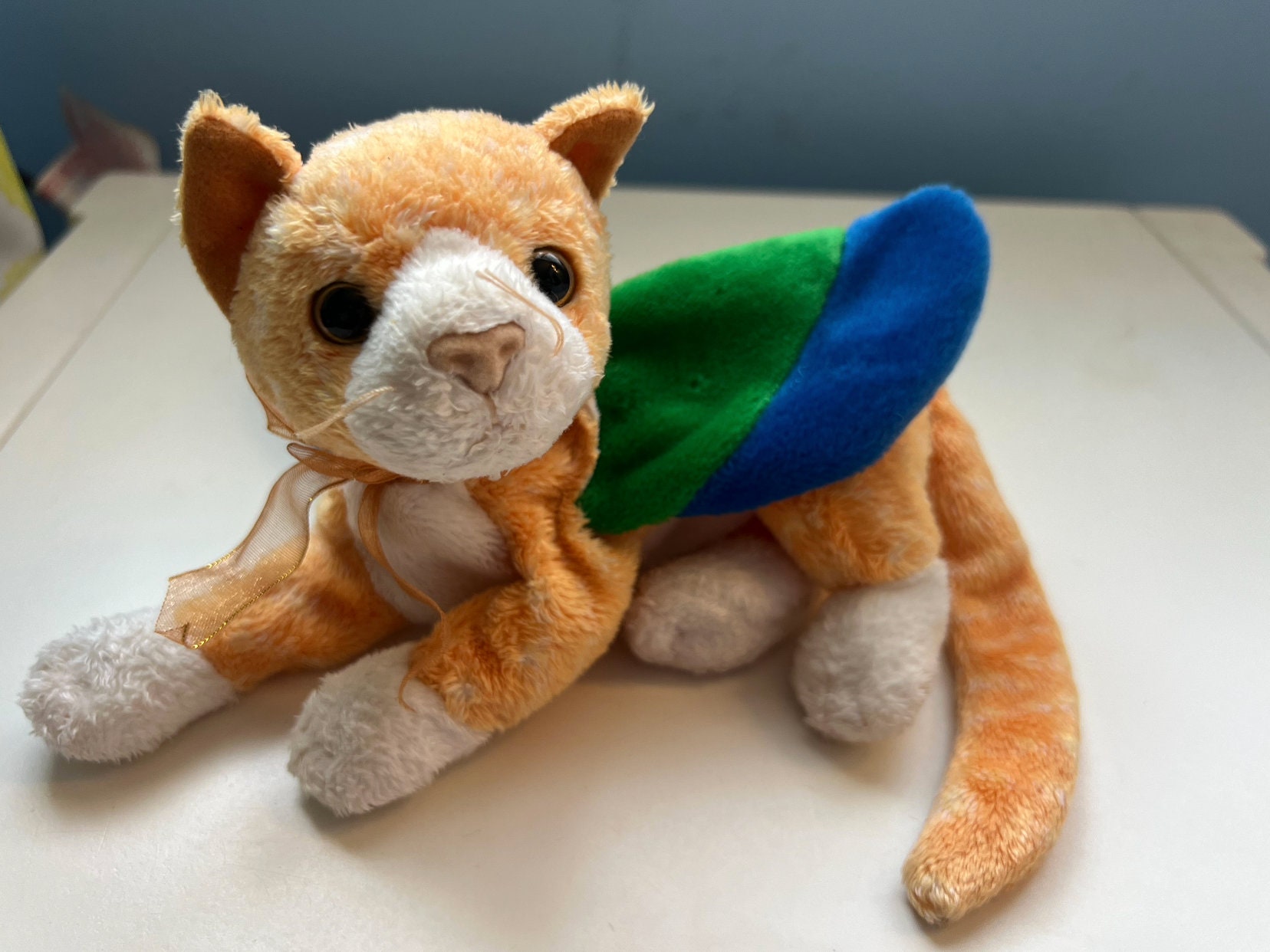 Winged Cat Plush Catwings Custom Plush - Etsy