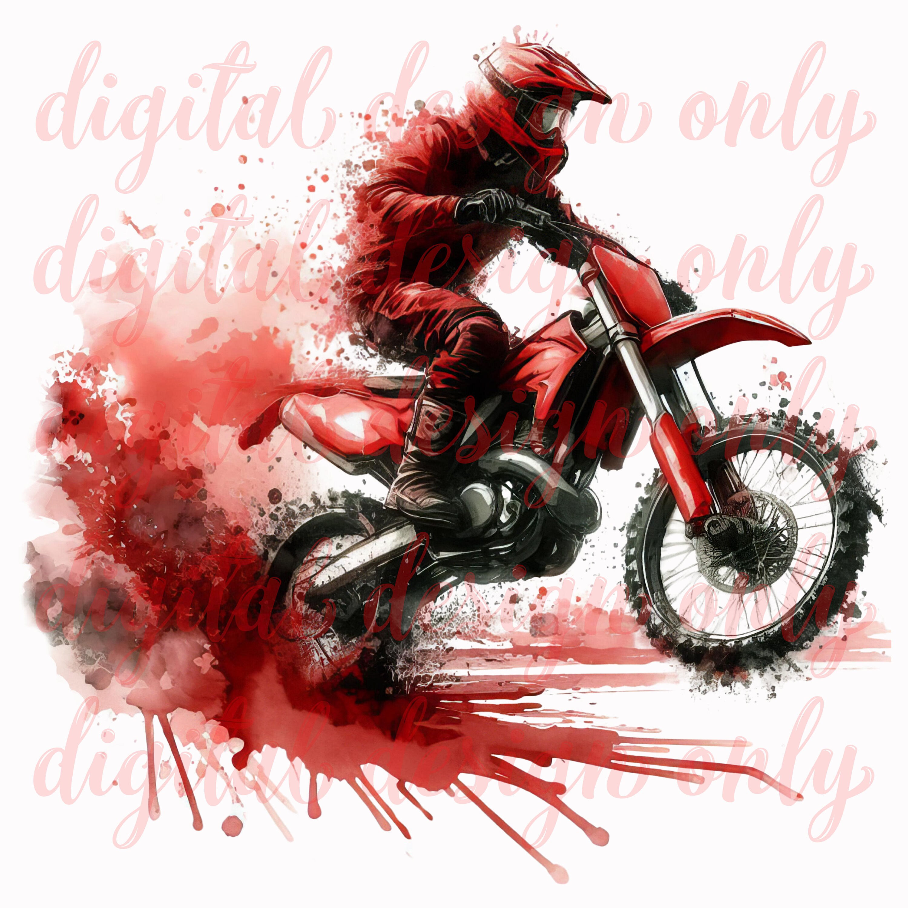 Motorbike/dirtbike Images for Sublimation - Png/transparent X 5 Images ...