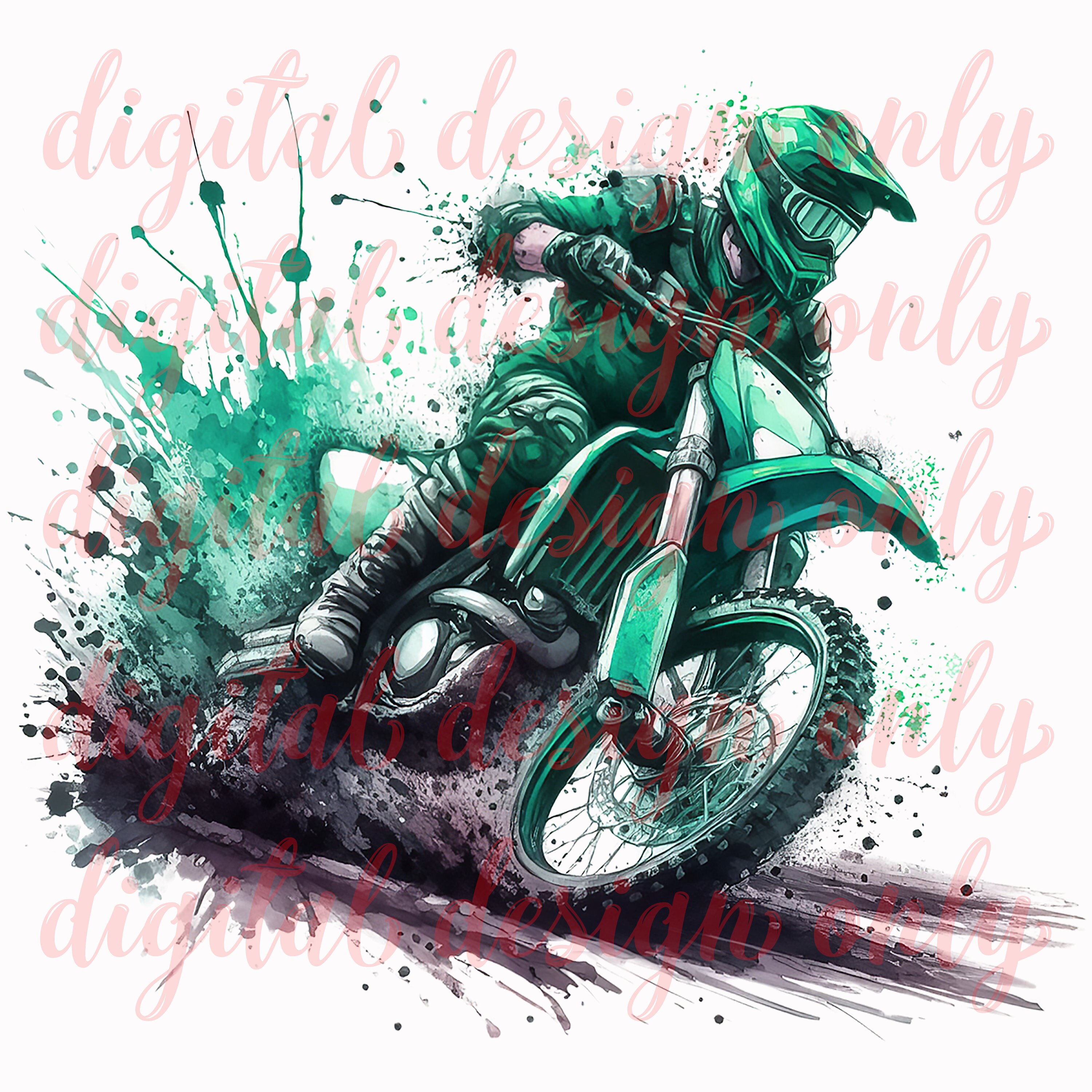 Motorbike/dirtbike Images for Sublimation - Png/transparent X 5 Images ...