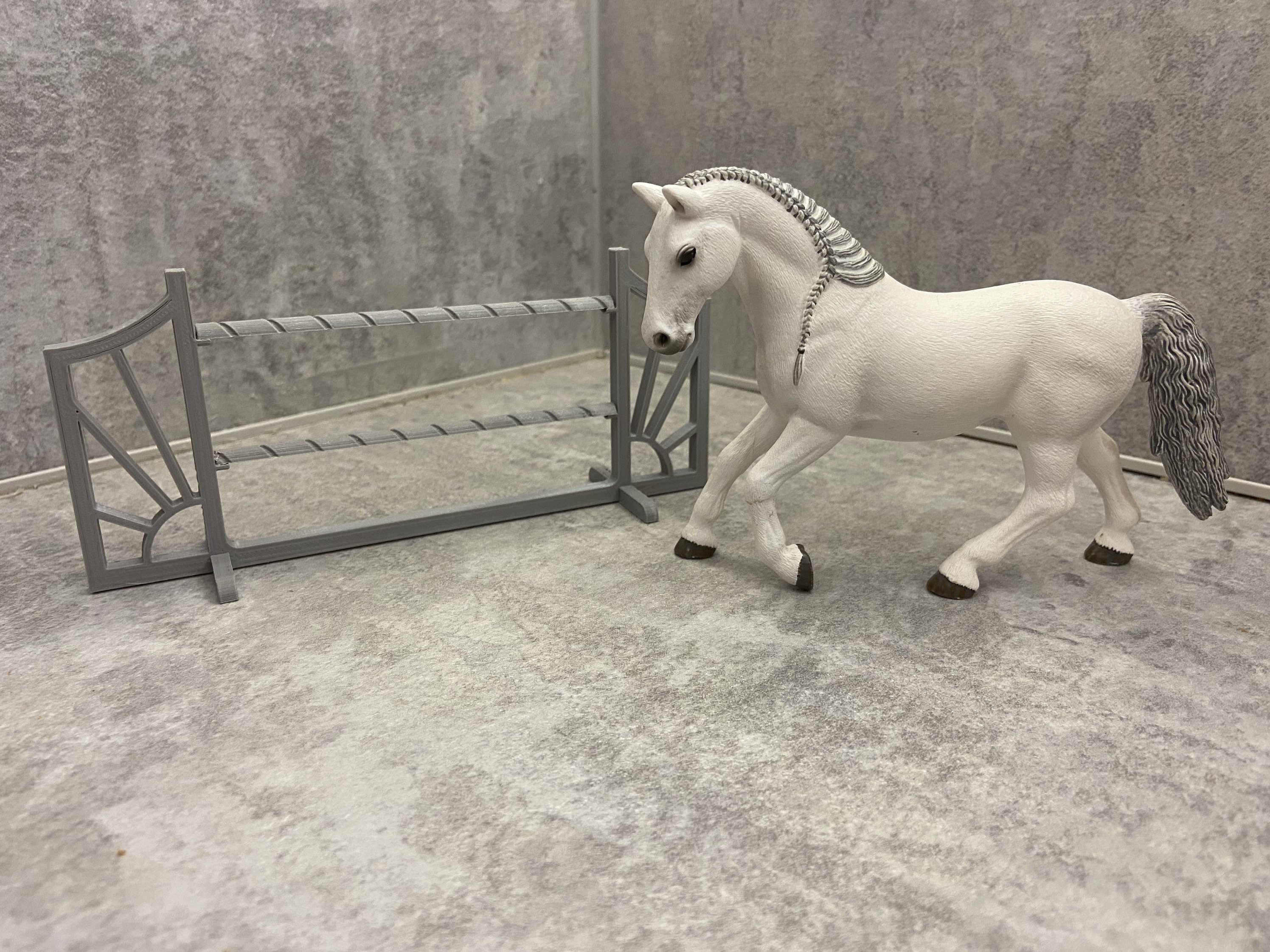 Horse Show Jumping Set Model Horses Pretend Play Children - Etsy UK