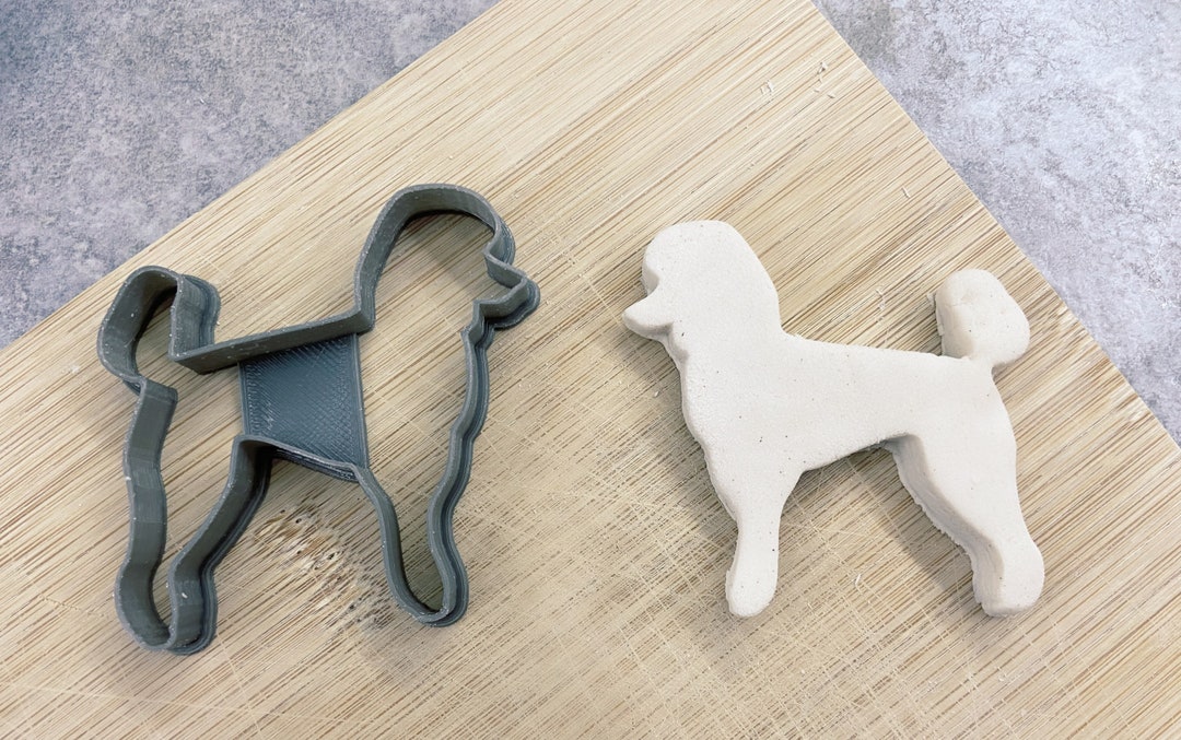 Poodle Cookie Cutter, 3D Printed, Fondant Cutter, Children Activities ...