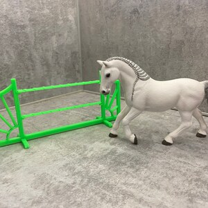 Horse Show Jumping Set, Model Horses, Pretend Play, Children Activities ...