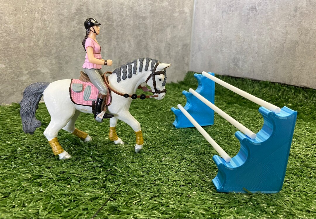 Horse Showjumping Blocks, Model Horses, Pretend Play, Children ...