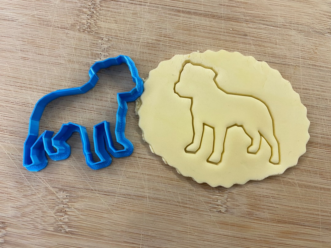 Staffy Outline Cookie Cutter, 3D Printed, Fondant Cutter, Staffordshire ...