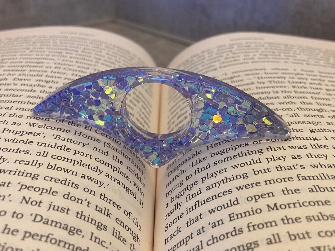 Resin Book Page Holder Reading Aid Book Lover Gift Thumb Holder Book ...