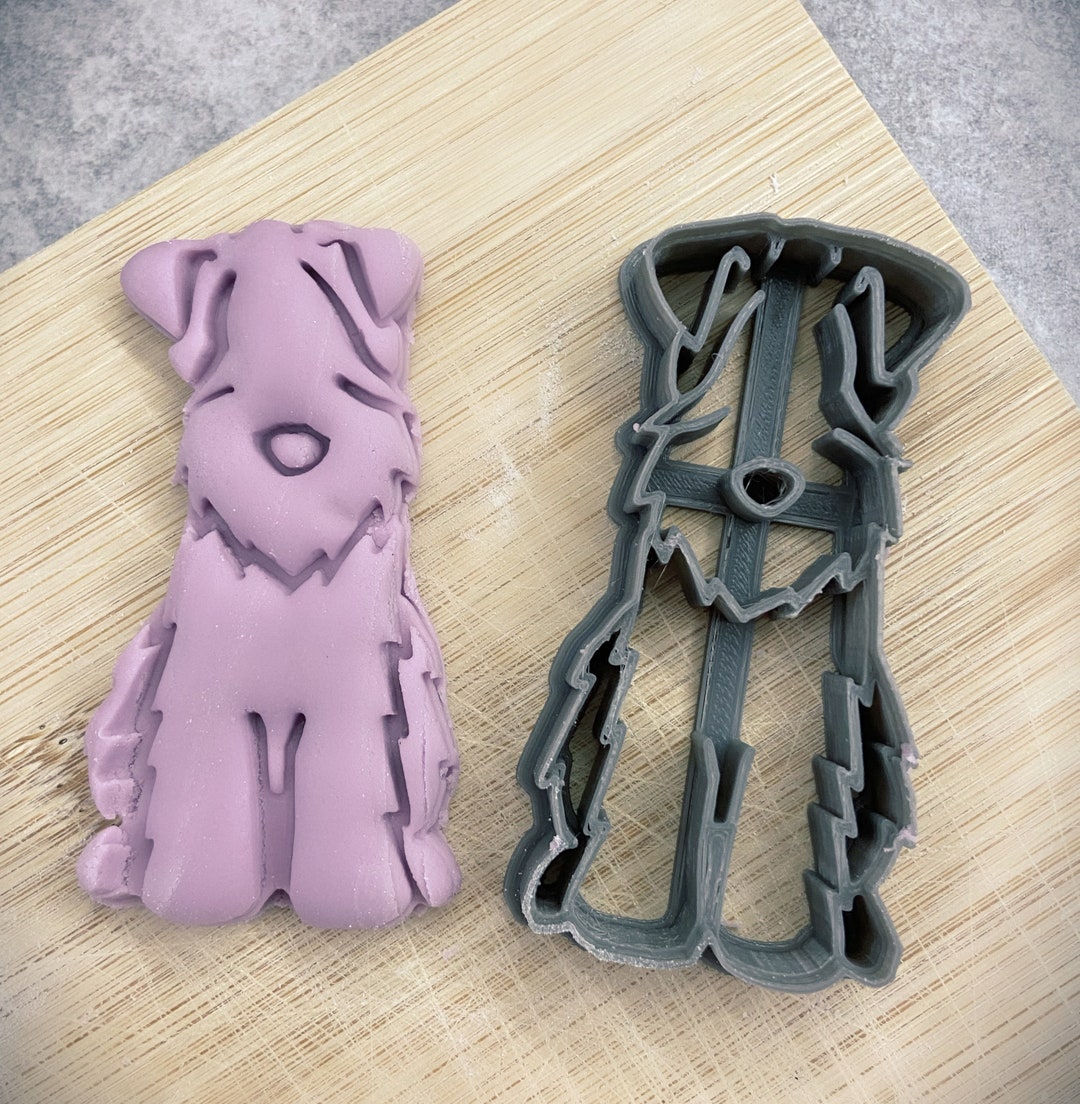 Wheaton Terrier Cookie Cutter, 3D Print, Plasticine Cutter, Children ...