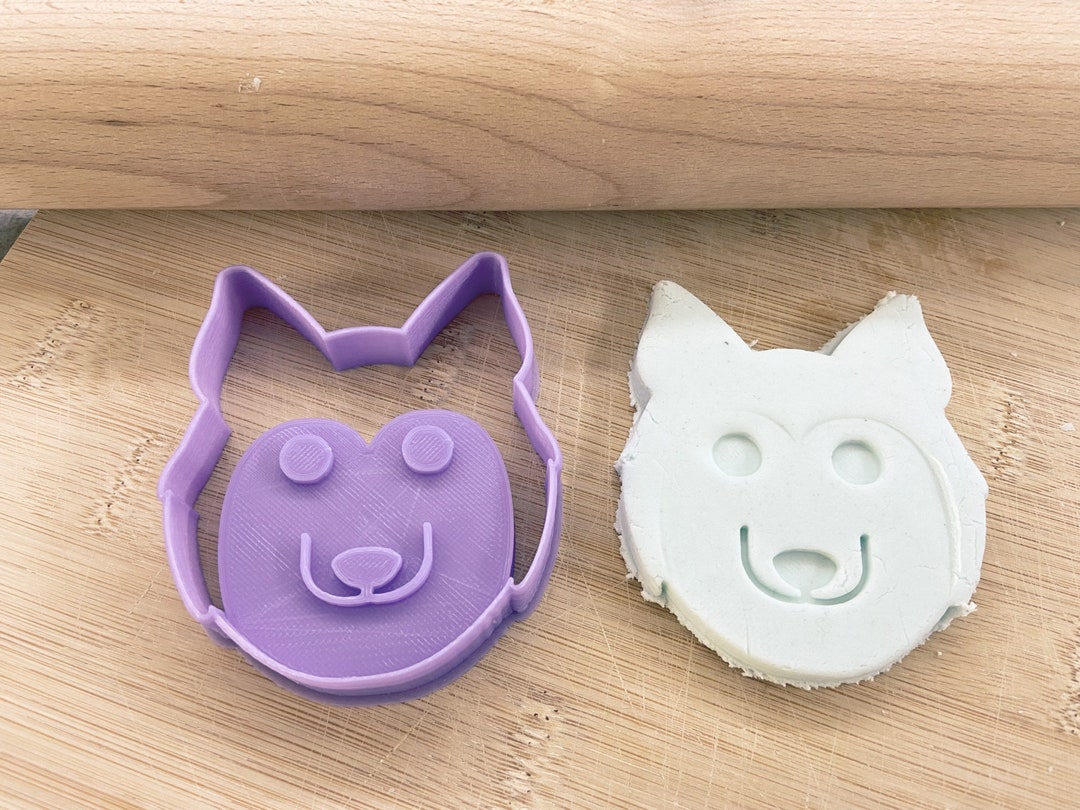 Husky Cookie Cutters, 3D Printed, Fondant Cutter, Children Activities ...