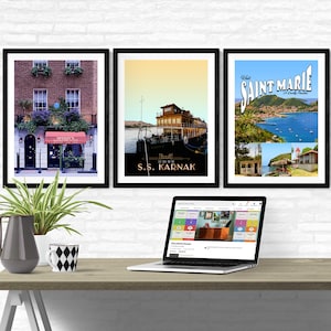 221B Baker Street Art Print. Fictional Addresses Sherlock Holmes Arthur ...