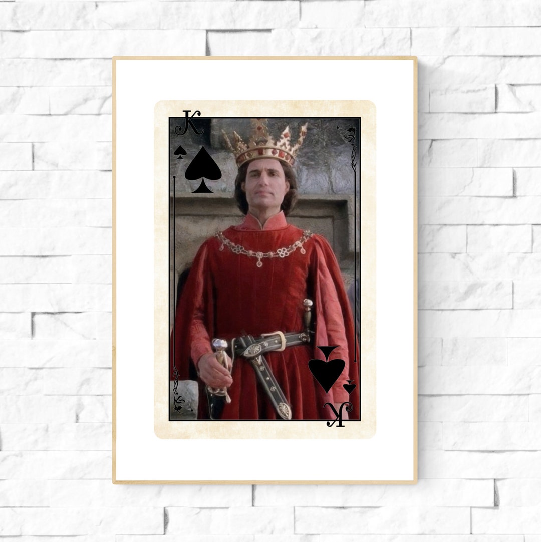 Prince Humperdinck King of Spades the Princess Bride Poster. Princess ...