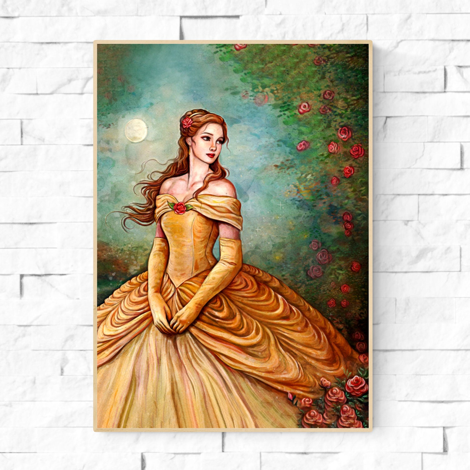 Princess Belle Painting