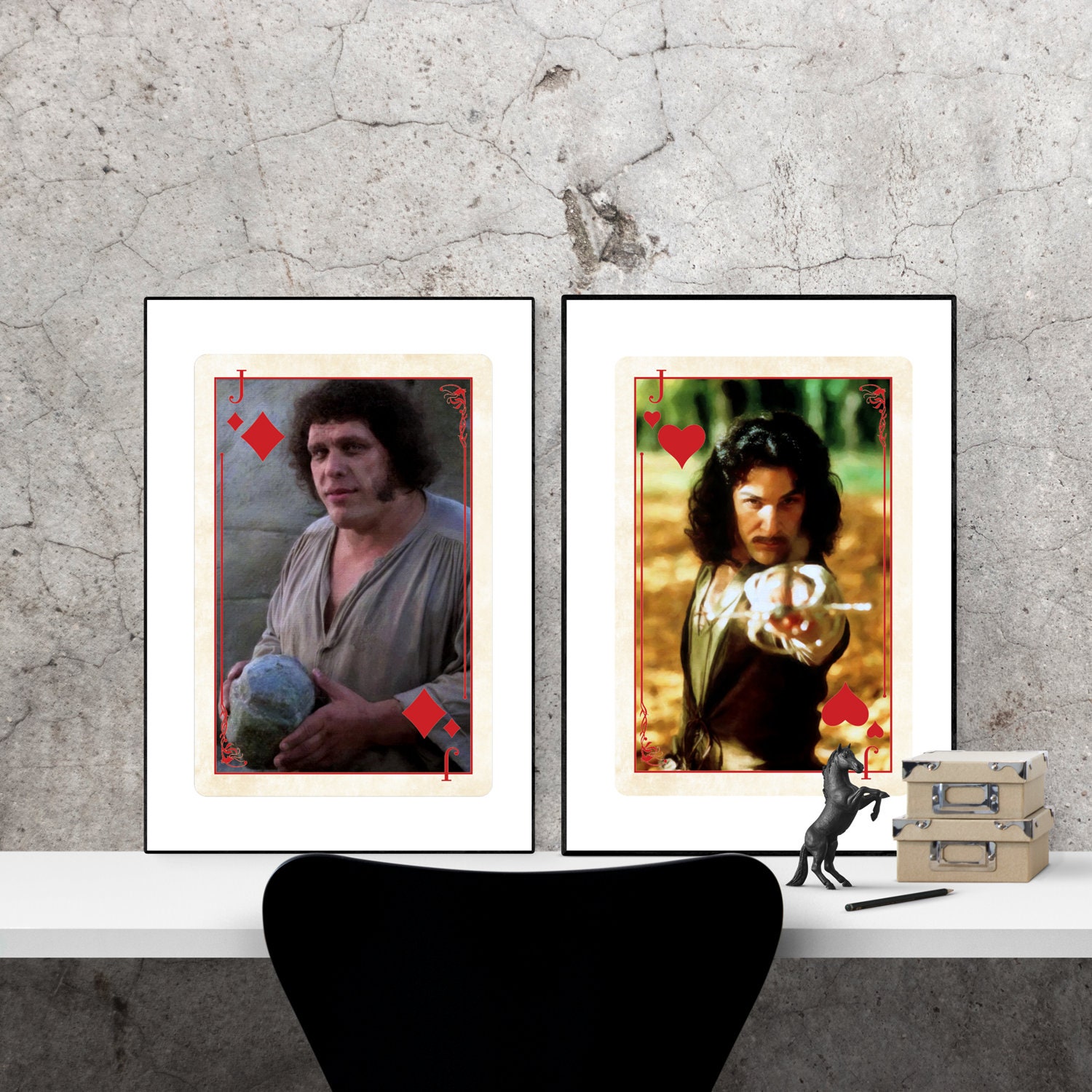 Fezzik Jack of Diamonds the Princess Bride Poster. Princess Bride Wall ...