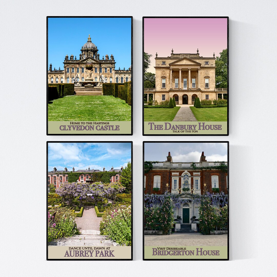 Bridgerton Greeting Card Set. 4 Blank Notecards With Envelopes. Netflix ...