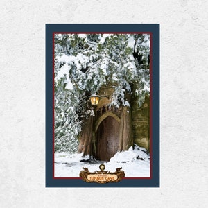 Mr Tumnus' House in Narnia C S Lewis Chronicles of Narnia Travel Poster ...