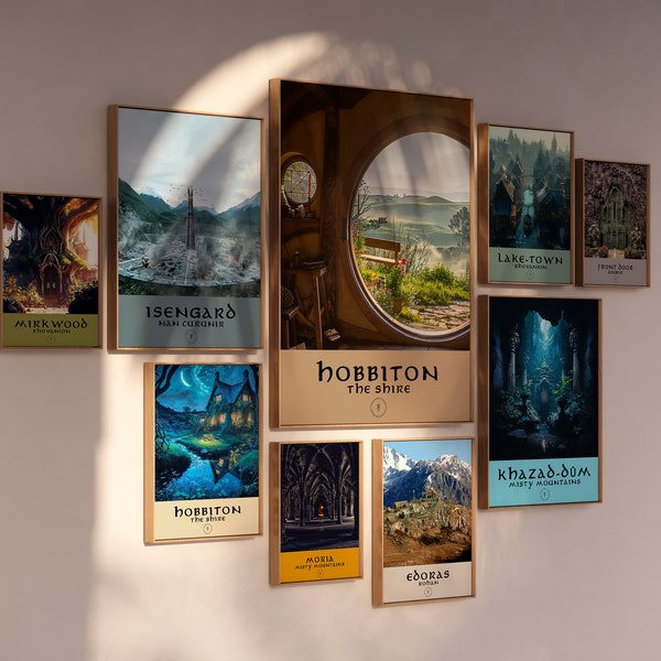 Tolkien Wall Art - Etsy