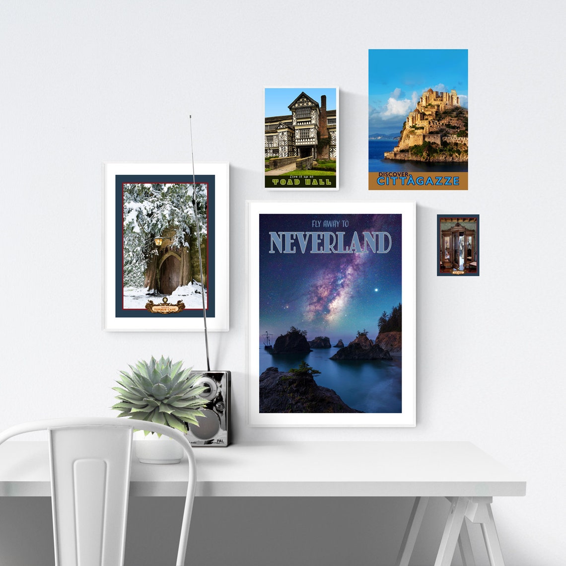 Mr Tumnus' House in Narnia C S Lewis Chronicles of Narnia | Etsy UK