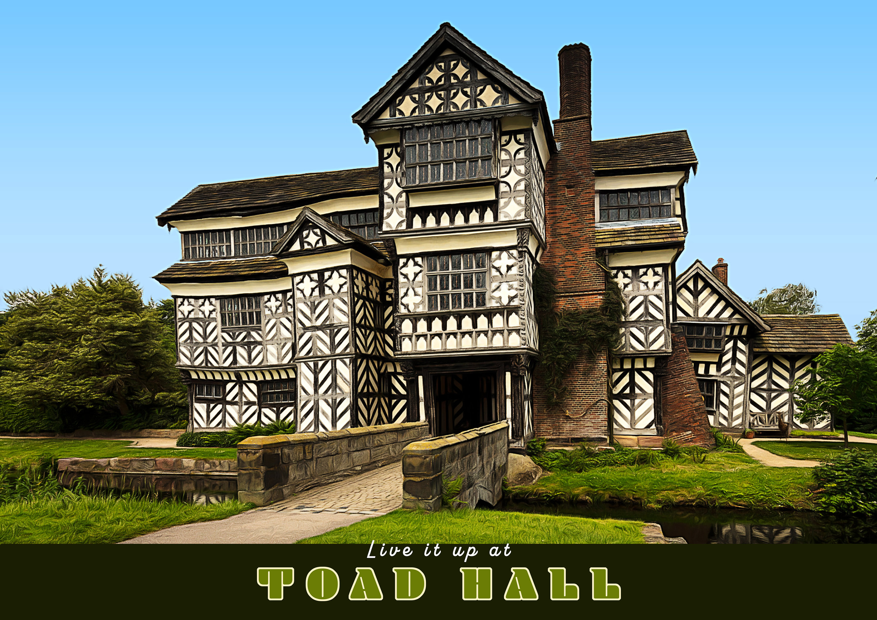 Toad Hall Poster. the Wind in the Willows Kenneth Grahame Wall - Etsy UK