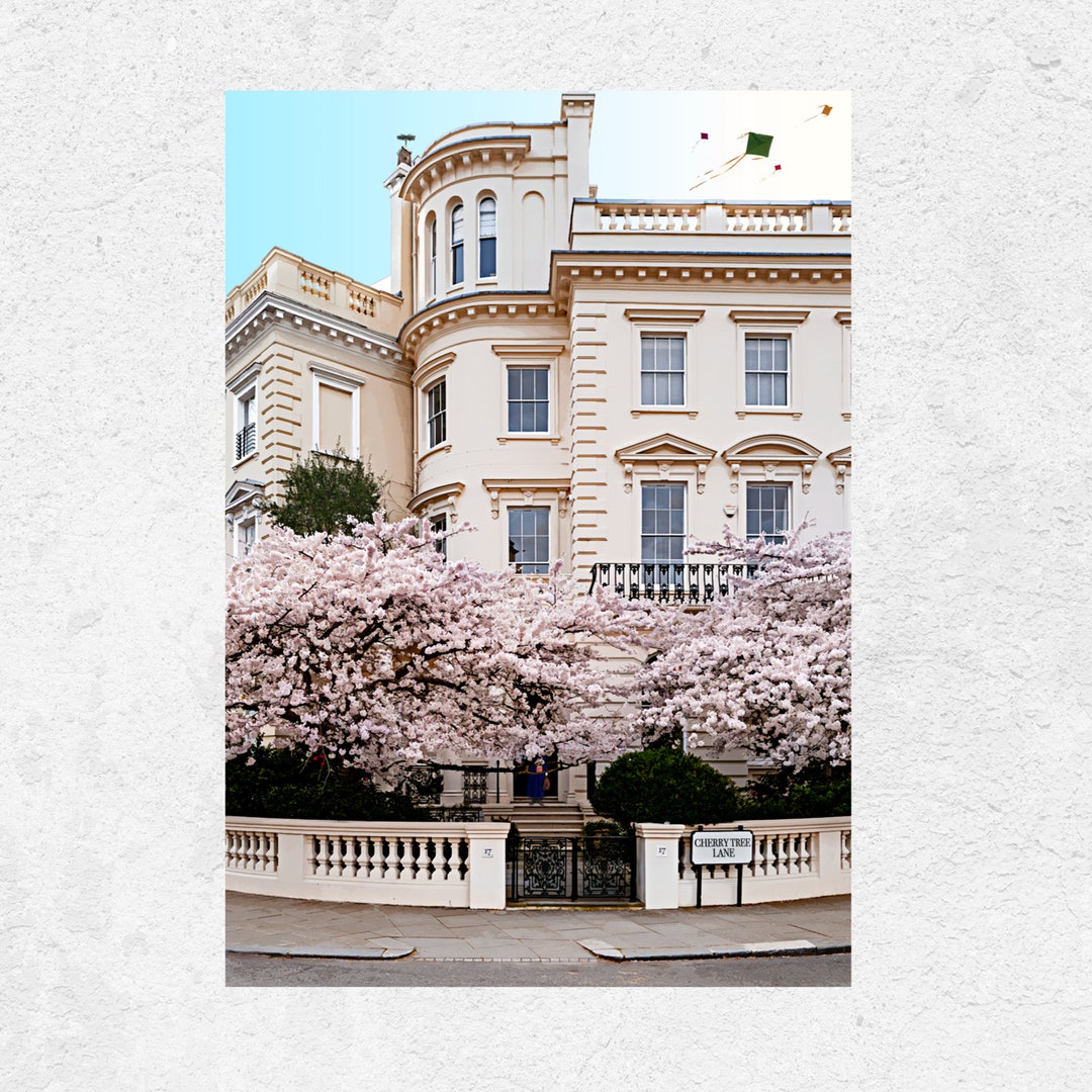 Mary Poppins House Poster: 17 Cherry Tree Lane Art - Etsy