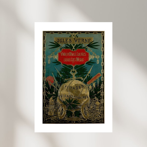 Jules Verne - Etsy