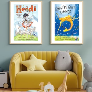 Classic Children's Book Cover Art. Iconic Kids Books. Classic Nursery ...