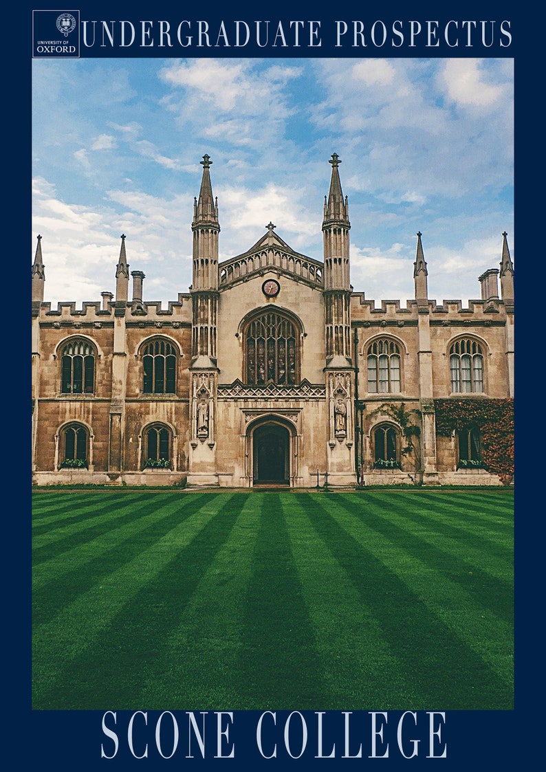 Scone College Decline and Fall Evelyn Waugh Fictional Oxford College ...