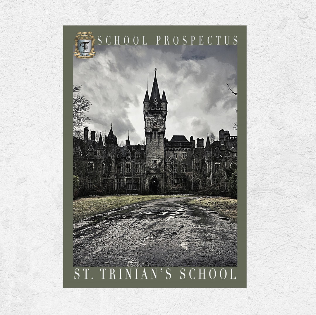 St. Trinian's School Prospectus. Fictional School Art Print. Girls ...