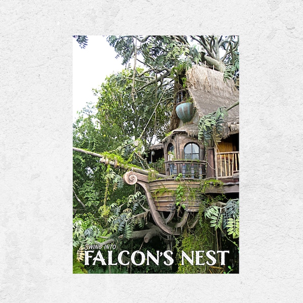 Swiss Family Treehouse Poster - Etsy