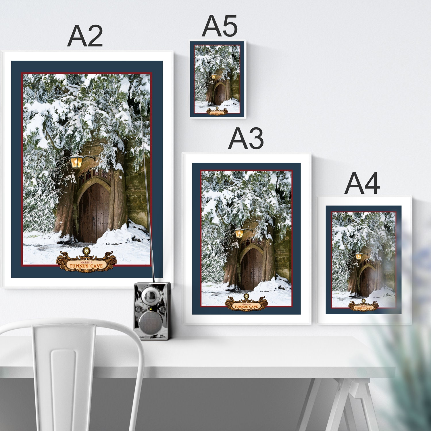 Mr Tumnus' House in Narnia C S Lewis Chronicles of Narnia | Etsy UK