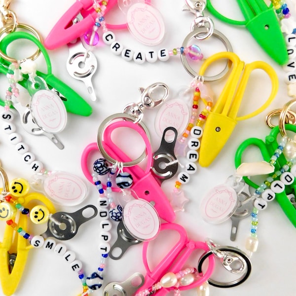 Needlepoint Tools Keychain - Etsy