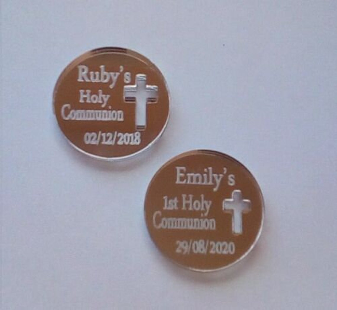 Personalised First Holy Communion 'coins' X 30 Gift Souvenirs - Etsy