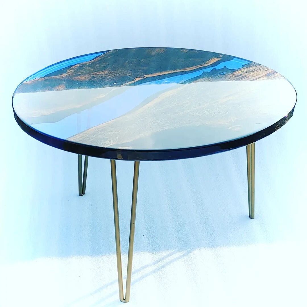 Epoxy Coffee Table Epoxy Resin Table Epoxy Table Top Live Edge - Etsy