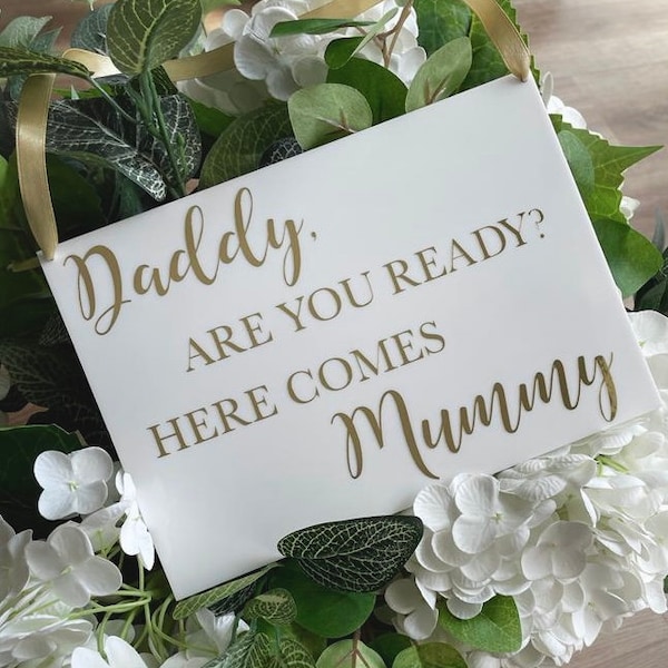 Page Boy Sign - Etsy UK