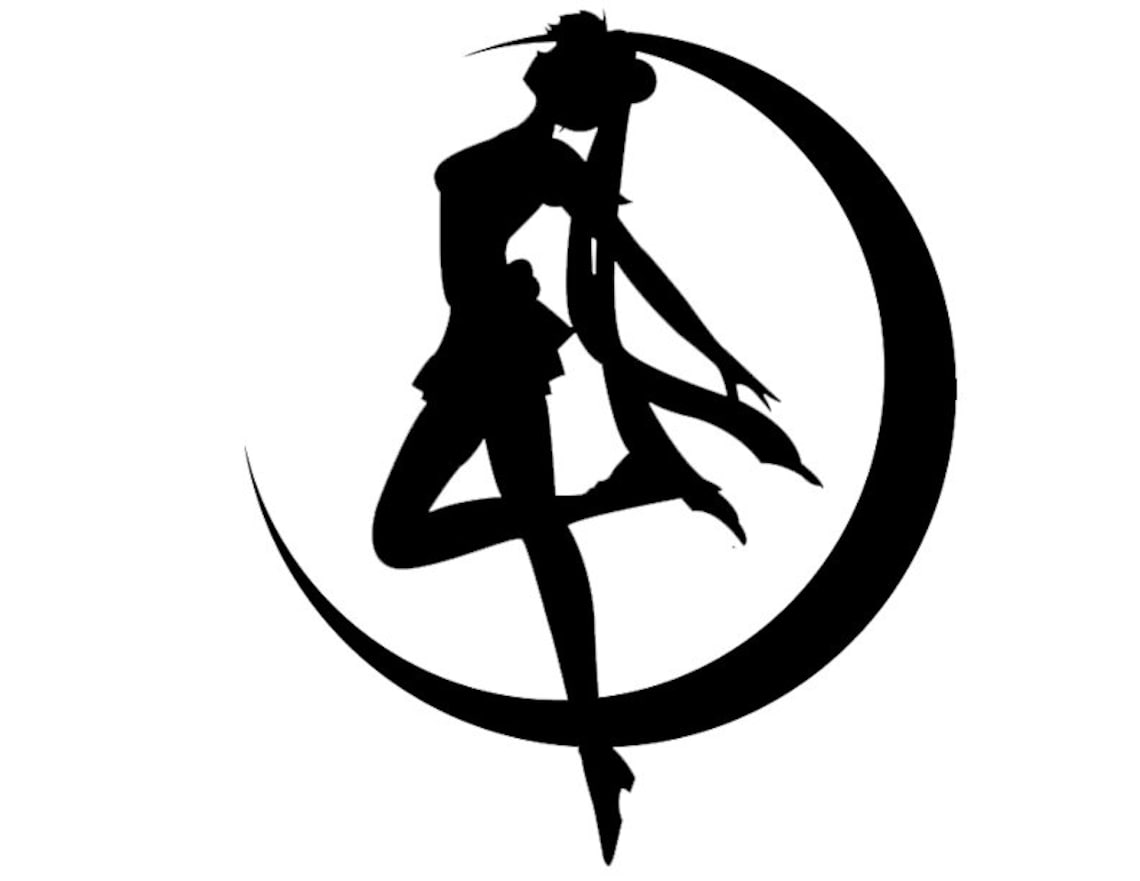 Sailor Moon Themed Permanent Vinyl Decal Etsy