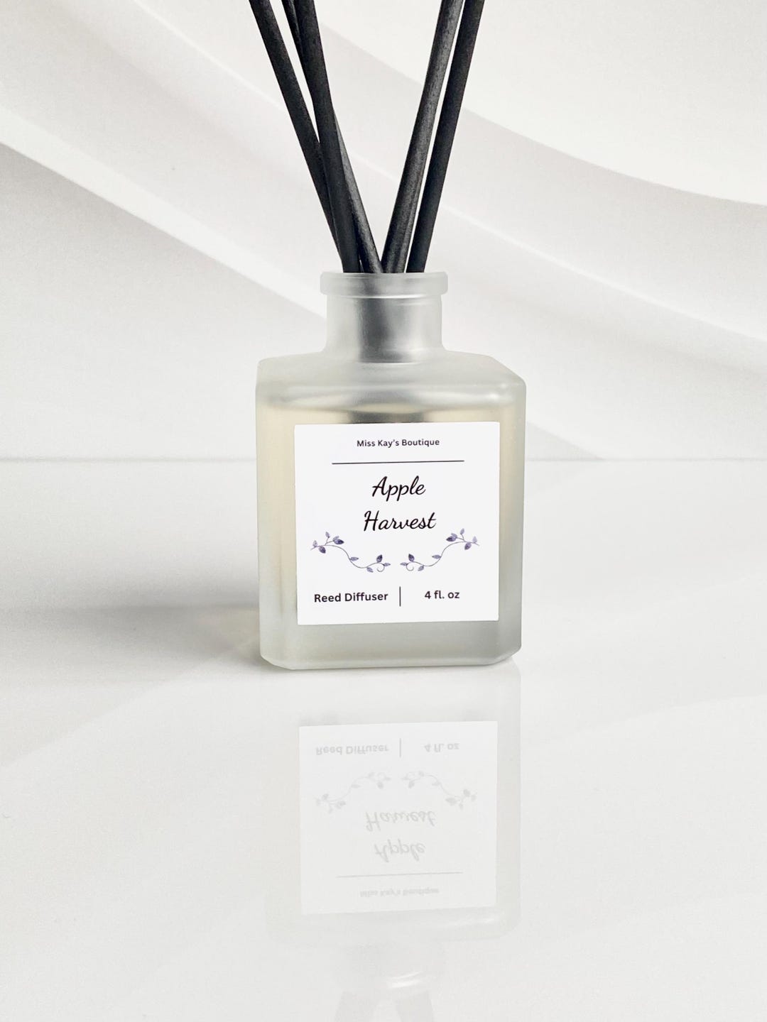 Apple Harvest Reed Diffuser: Natural Cinnamon & Clove Scent - Etsy