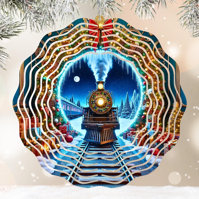 Outdoor Christmas Train Decorations - Etsy