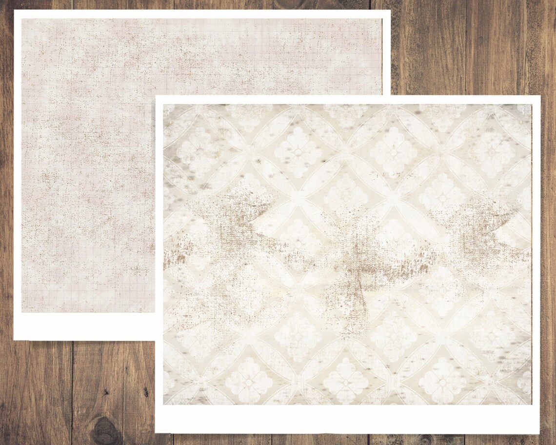 Backing Pages Vol. 2 Junk Journal Kit Printable Digital - Etsy