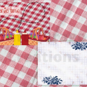 Picnic in the Park Junk Journal Kit, Printable Digital - Etsy