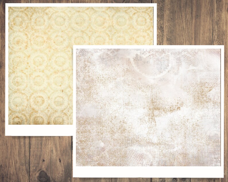 Backing Pages Vol. 2 Junk Journal Kit Printable Digital - Etsy