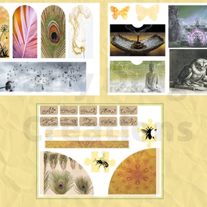Element of Air Junk Journal Kit, Printable Digital - Etsy