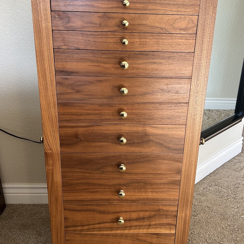 Large Jewelry Armoire - Etsy